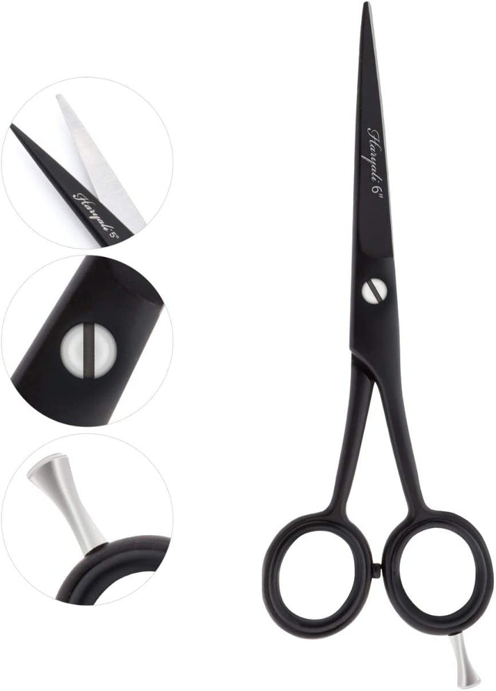 Barber Hairdressing Scissor, 6 Inches Stainless Steel Shear – HARYALI ...